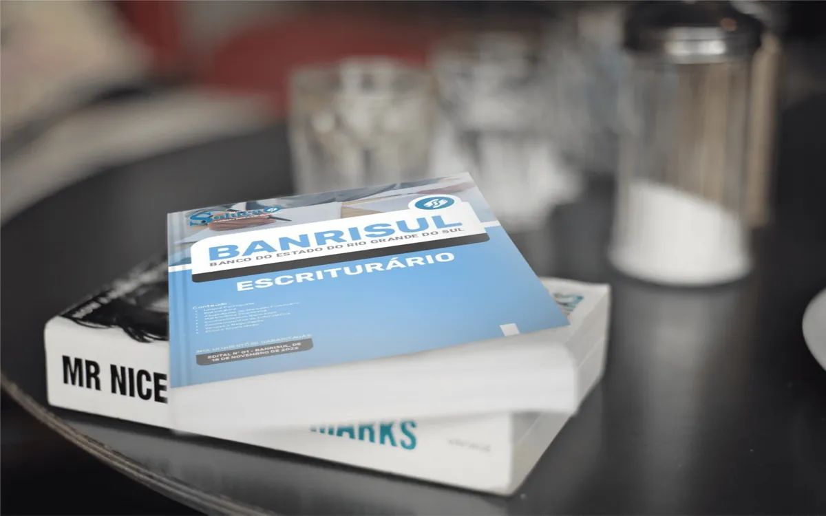 Kit Apostila Escriturário BANRISUL + Caderno de Testes - Solução ...