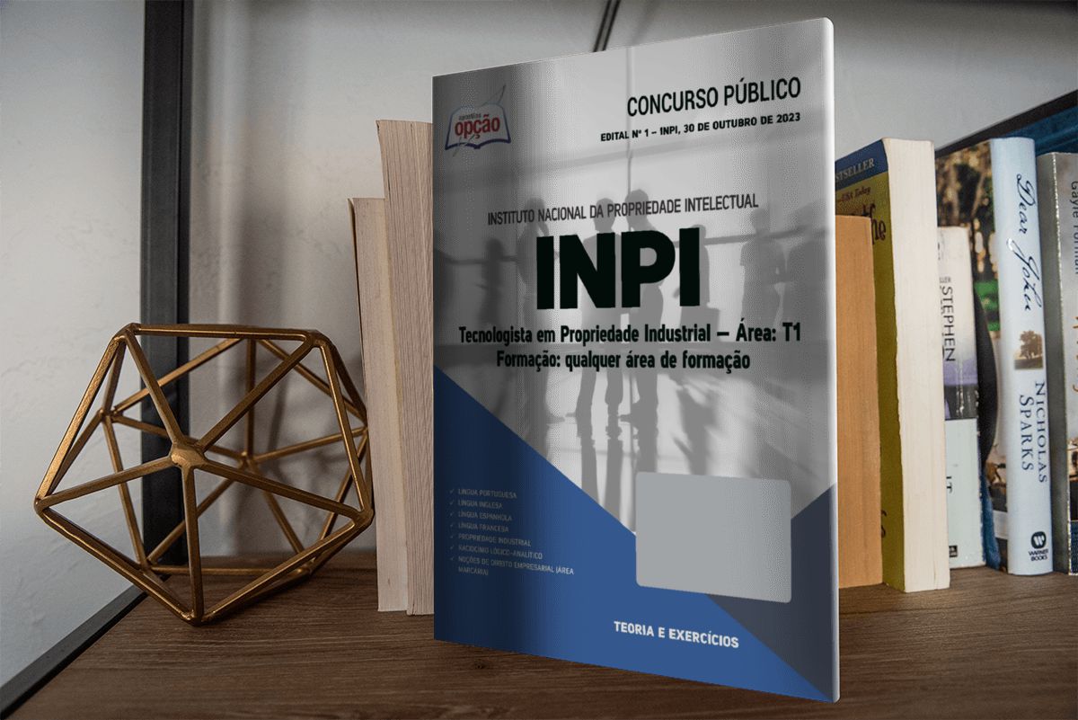 Apostila INPI 2024 - Tecnologista em Propriedade Industrial - Área: T1 ...