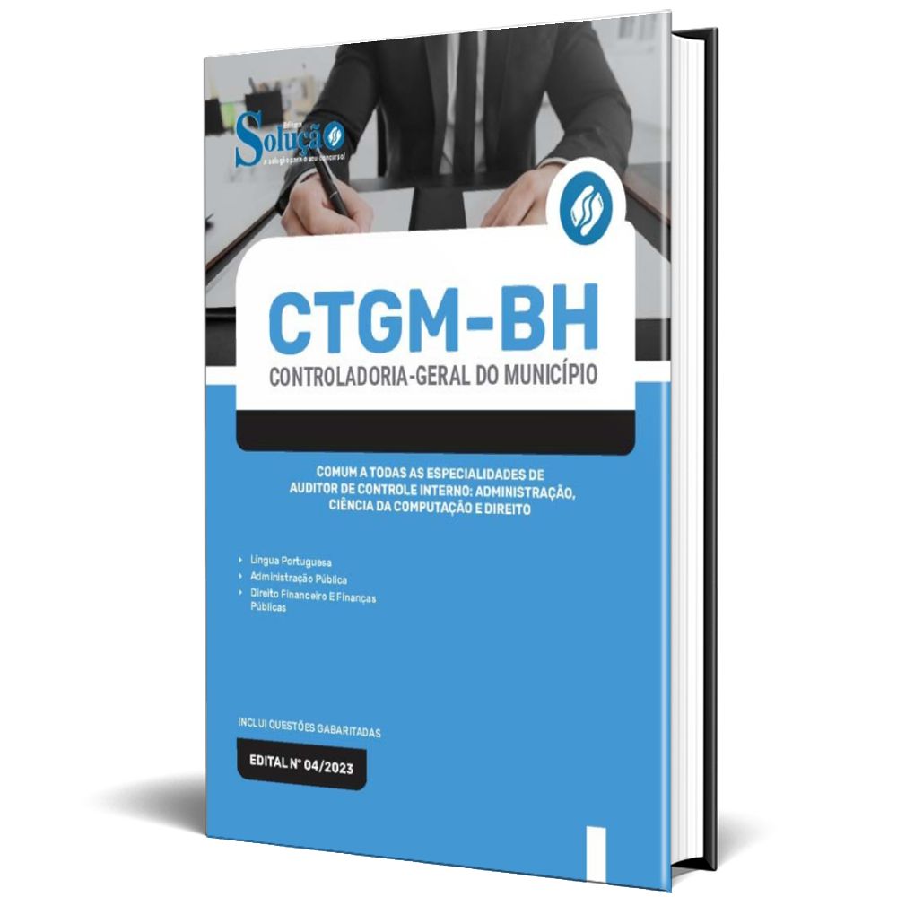 Apostila CTGM BH 2024 - Comum a Todas as Especialidades de Auditor de ...