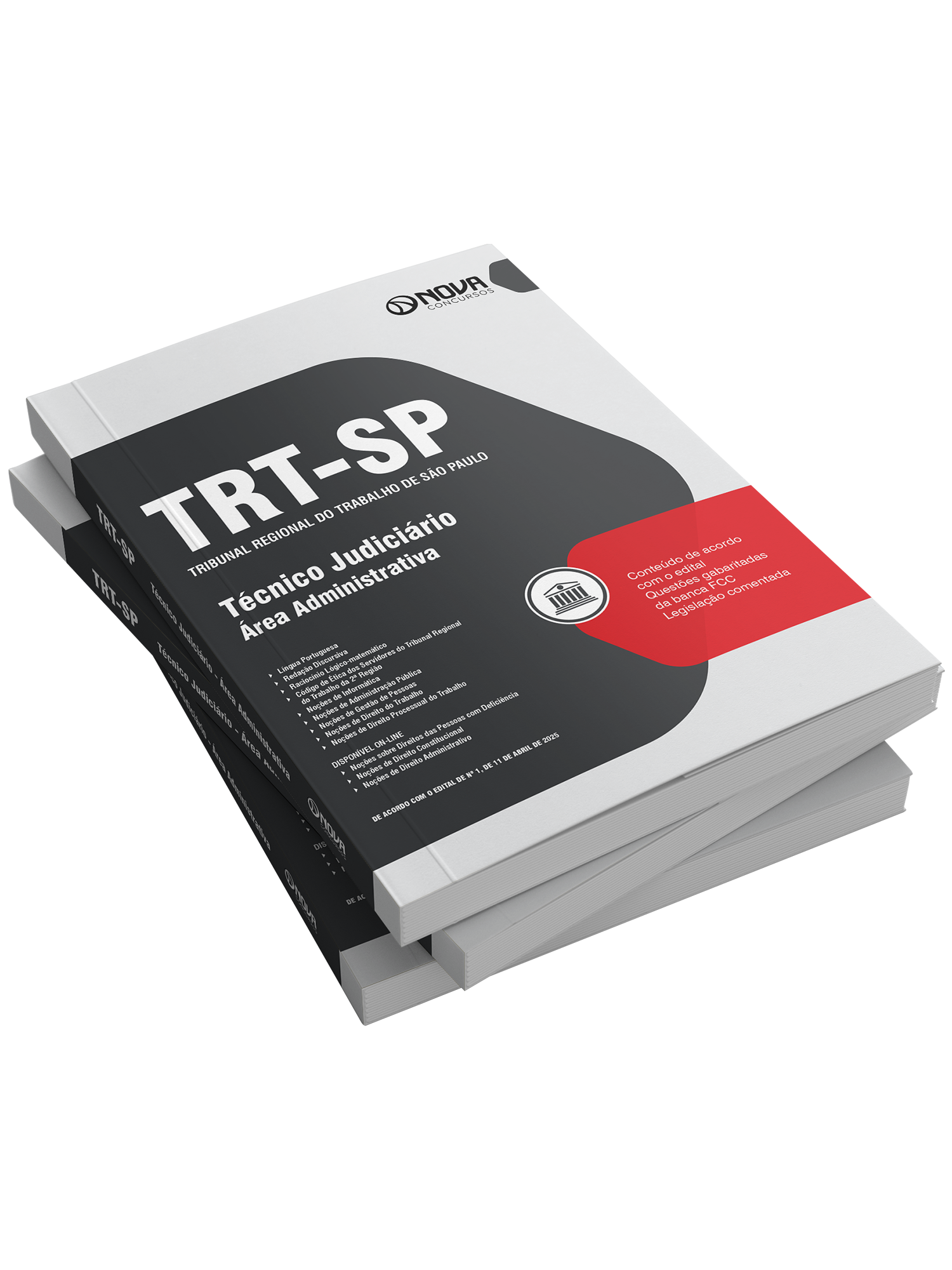 Apostila TRT SP 2ª Região 2025 - Técnico Judiciário - Completa ...