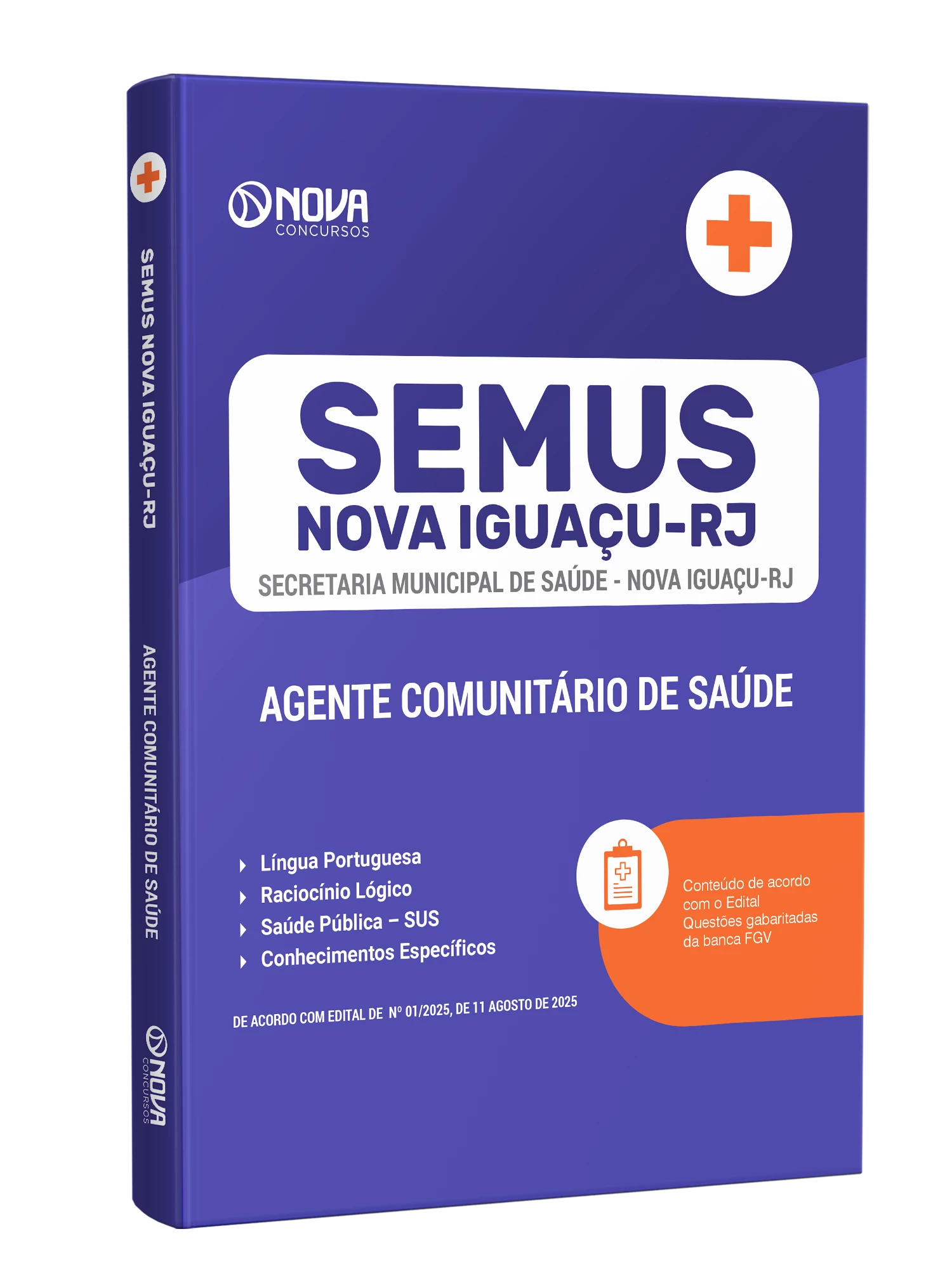 Apostila SEMUS Nova Iguaçu RJ 2025 - Agente Comunitário de Saúde ...