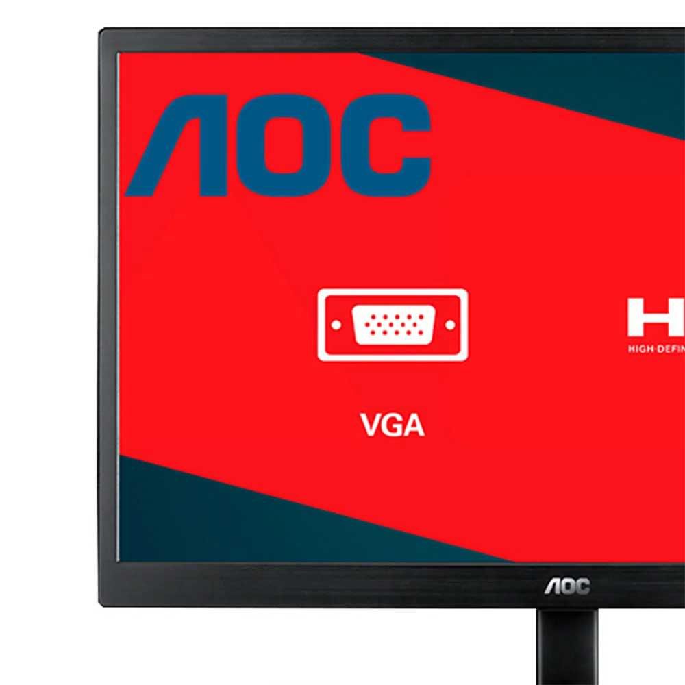 Monitor AOC LED 21,5" Full HD HDMI VGA 60Hz E2270SWHEN Preto - Shoploko ...