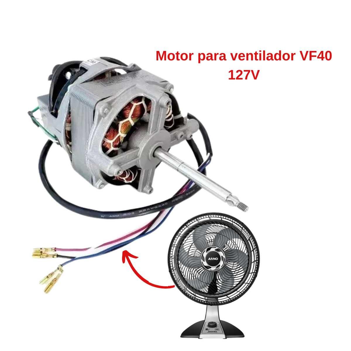 Motor Para Ventilador Arno VF40 3 Velocidades - 127V - Shoploko - Por ...