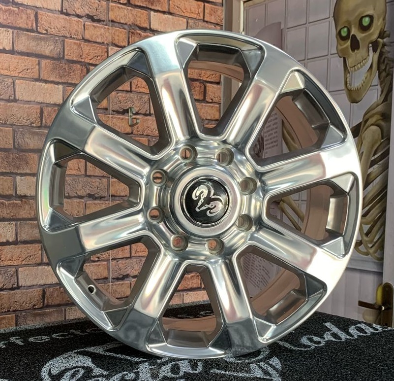 RODA DODGE RAM ARO 20 Furação 8X165 POLIDAS - Perfecta Rodas