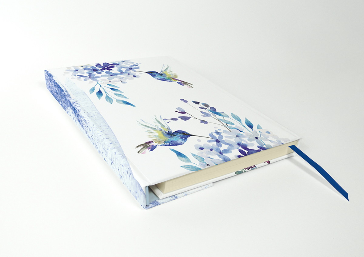 Caderno fechado com ímã Beija-flor - Vertente Design - Vertente Gifts ...