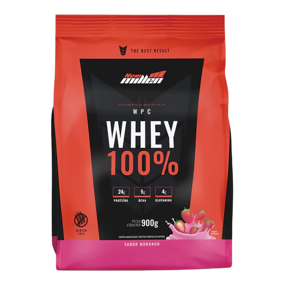 Whey 100% New Millen (900g) Refil - SOS Suplementos - Loja de ...