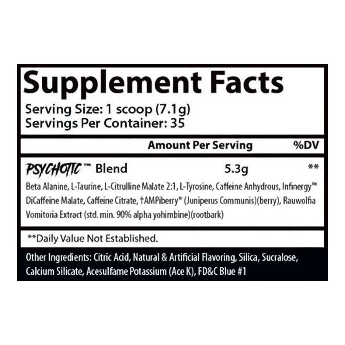 Psychotic Hellboy (35 doses) - Insane Labz - SOS Suplementos - Loja de ...