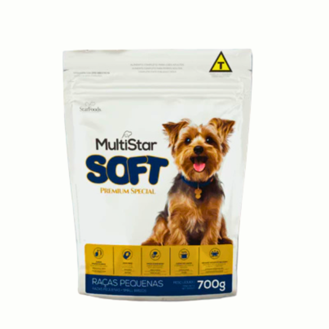 Ração Macia MultiStar Soft Raças Pequenas - Duda Aliano