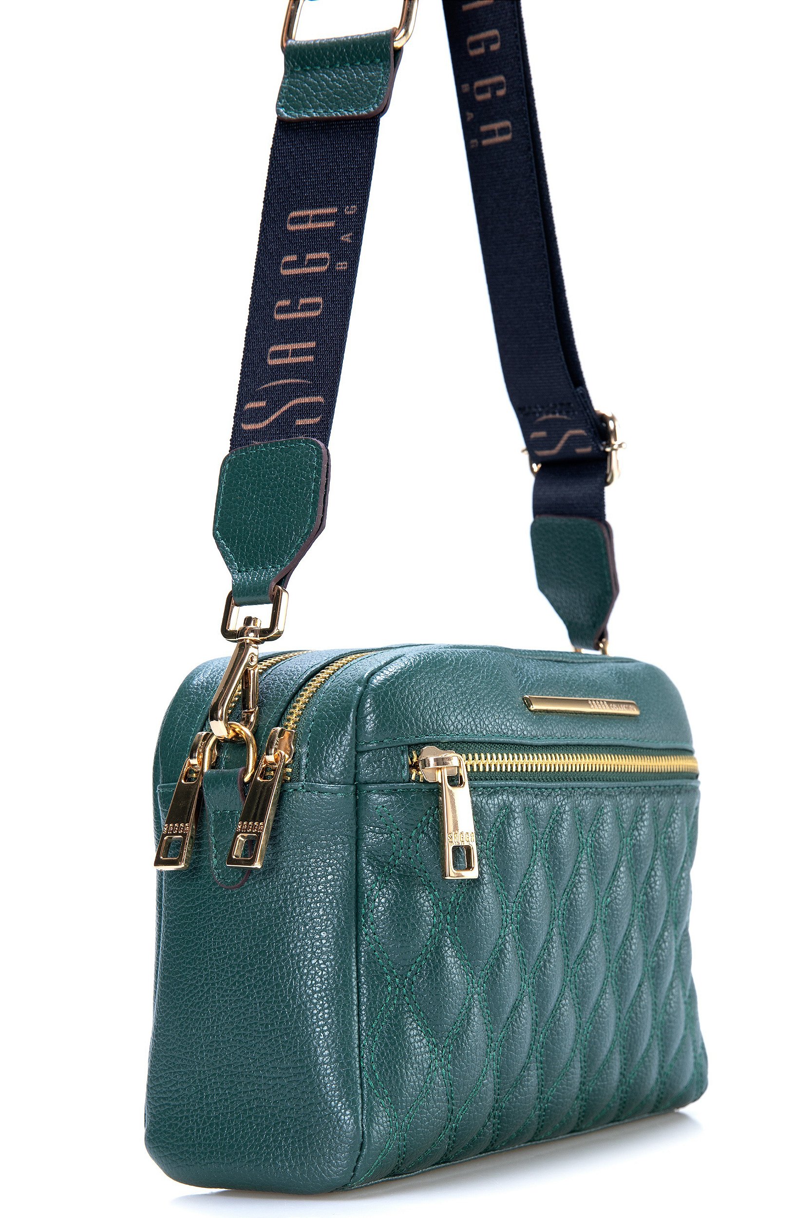 BOLSA MÉDIA MATELASSÊ - 422 - SOFT MUSGO - Bag Sagga - Bolsas e ...