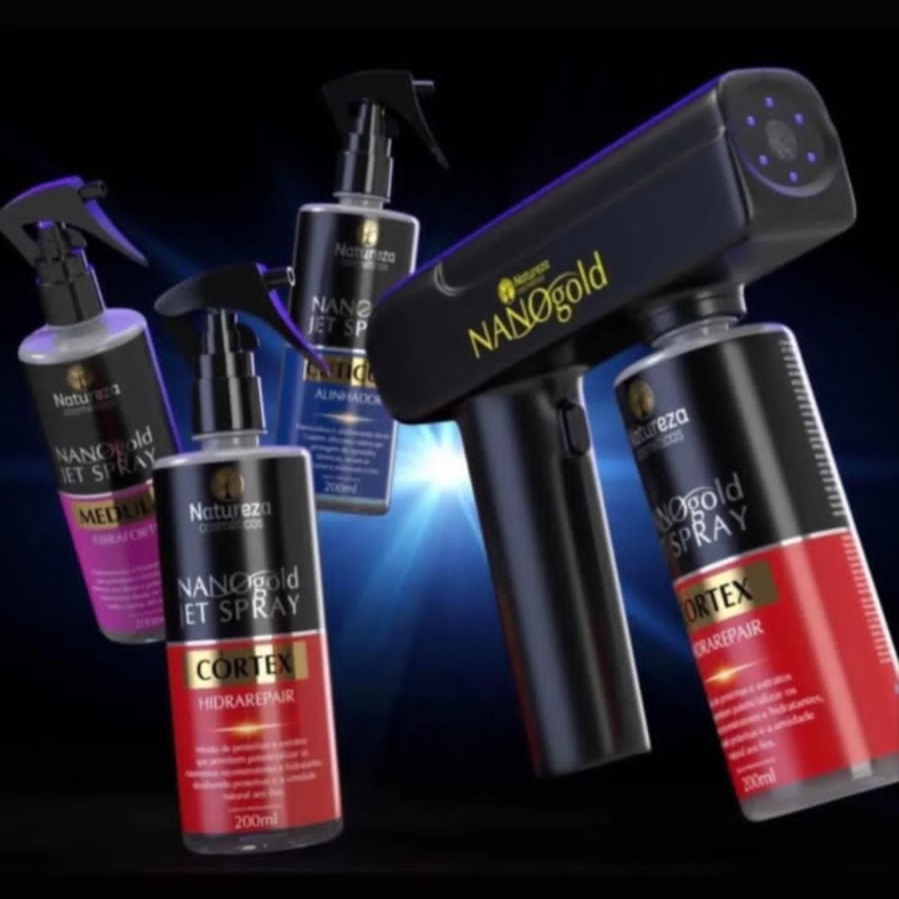 Tratamento Capilar Nano Jet Spray Cutícula Natureza Cosméticos ...