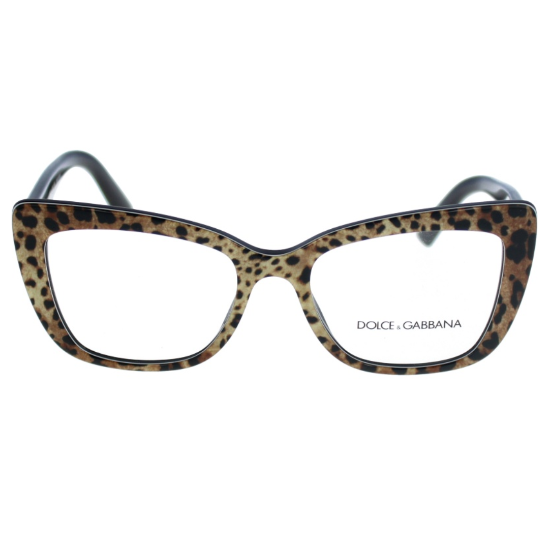 Óculos Dolce & Gabbana DG3308 | Estampa Animal Print Onça - Óptica ...