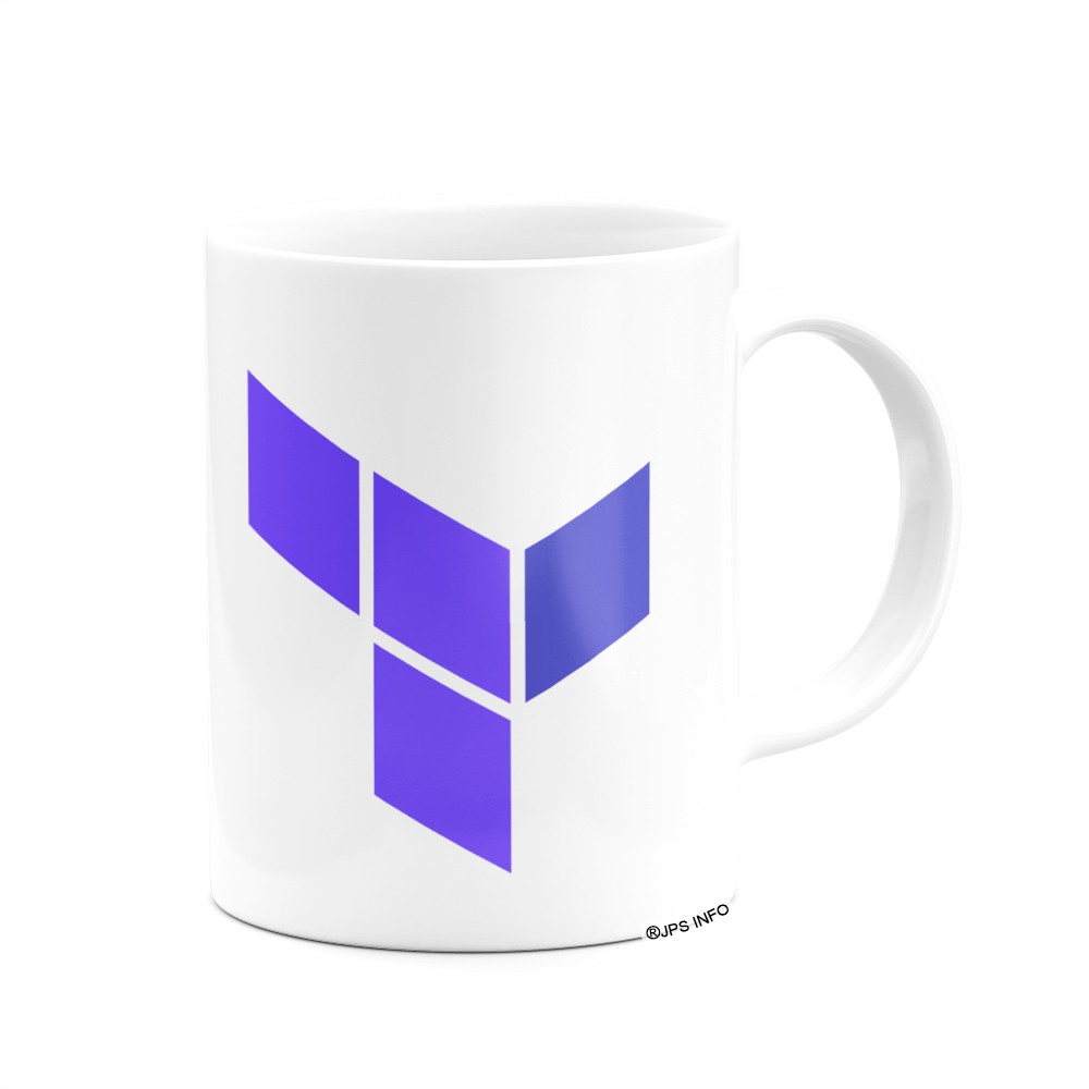 Caneca Dev Terraform - Branca - Fun Geek Store