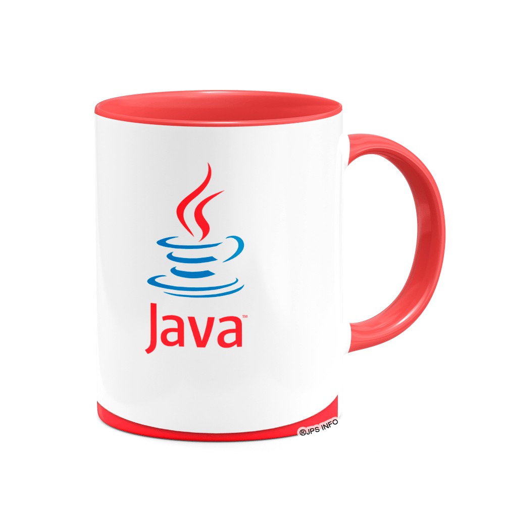 Caneca Dev JAVA B-red - Fun Geek Store