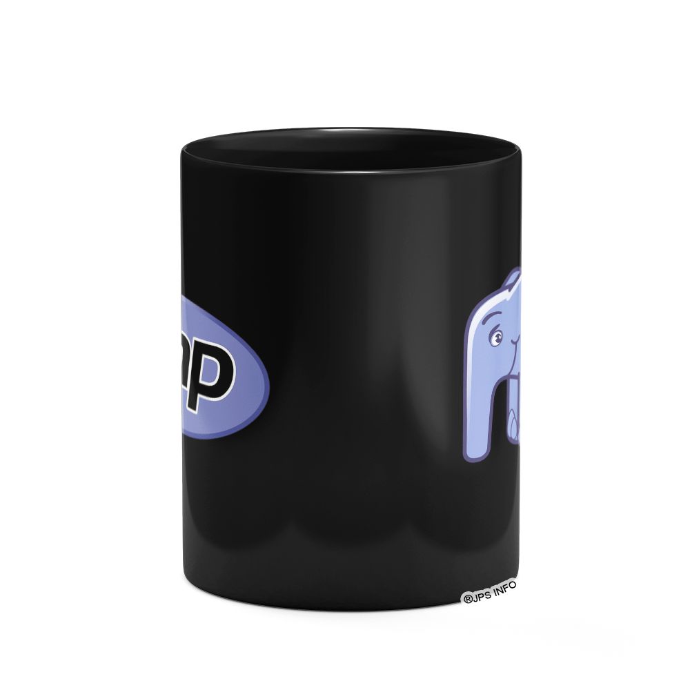 Caneca Dev Linguagem Php Preta - Fun Geek Store