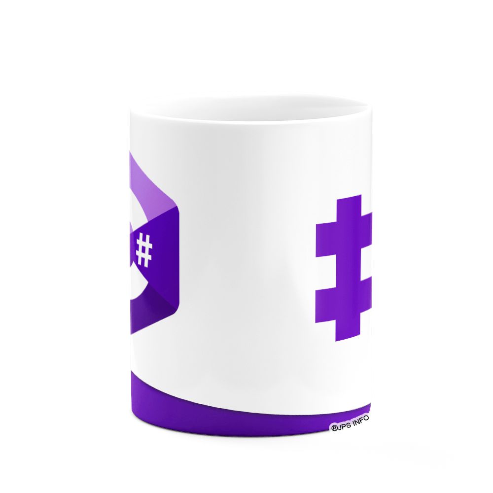 Caneca Dev Linguagem C# Csharp - Fun Geek Store