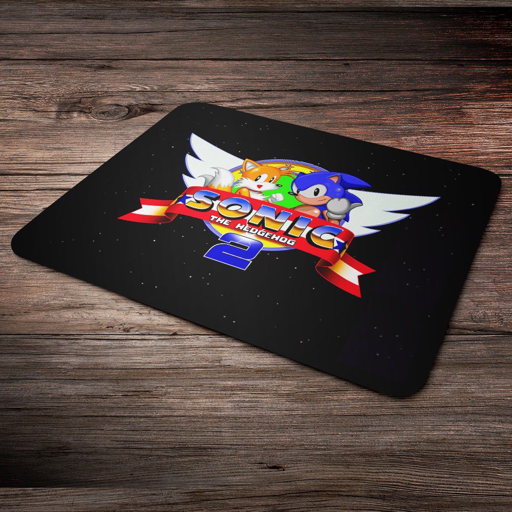 Mouse Pad Gamer - Sonic the hedgehog 2 - JPS INFO