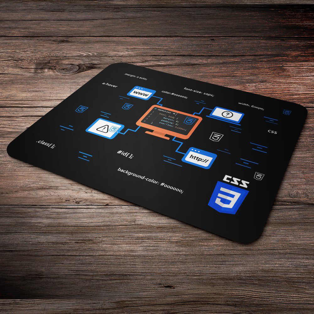 Mouse Pad Dev - CSS 3 - Fun Geek Store