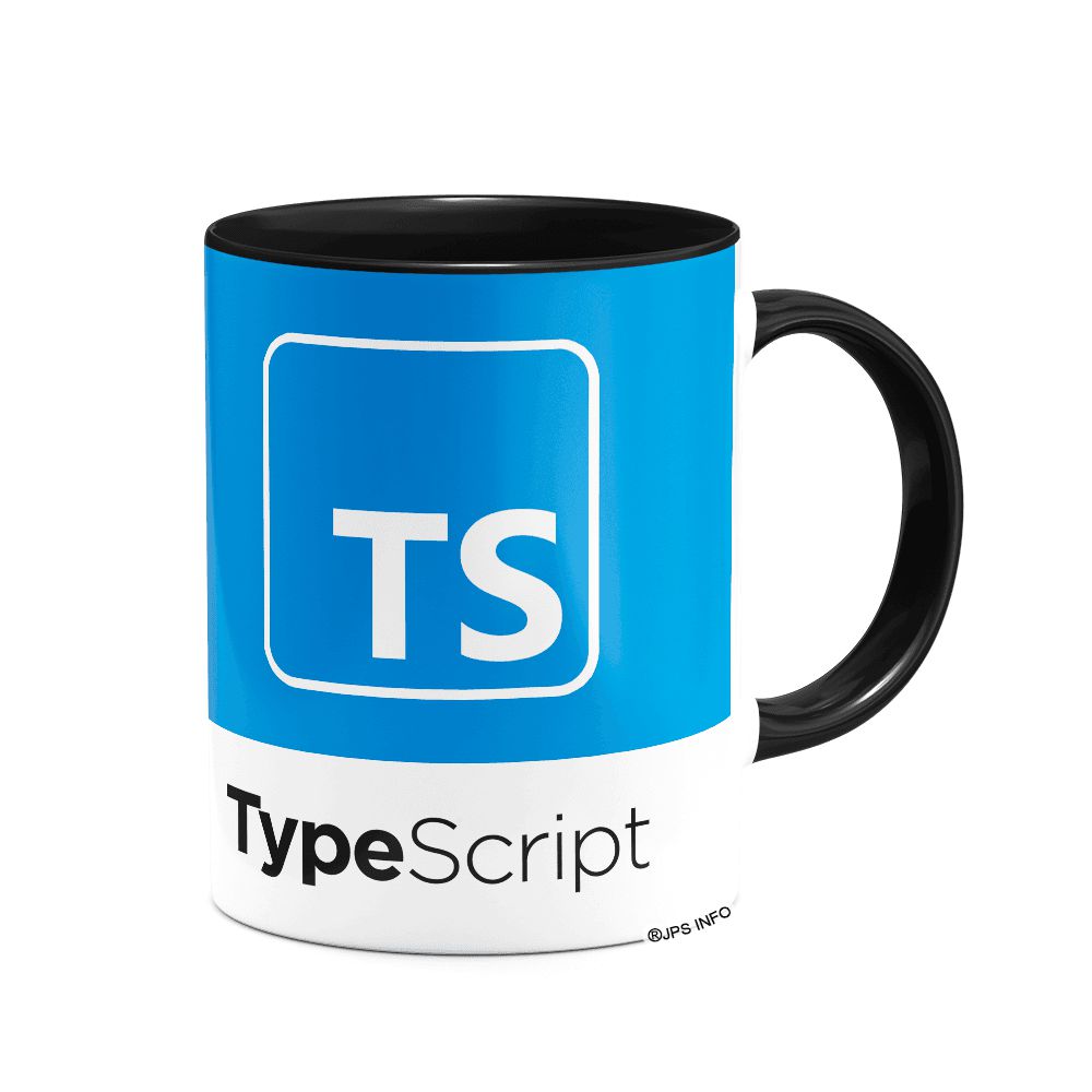 Caneca Dev B-black - TypeScript - Fun Geek Store