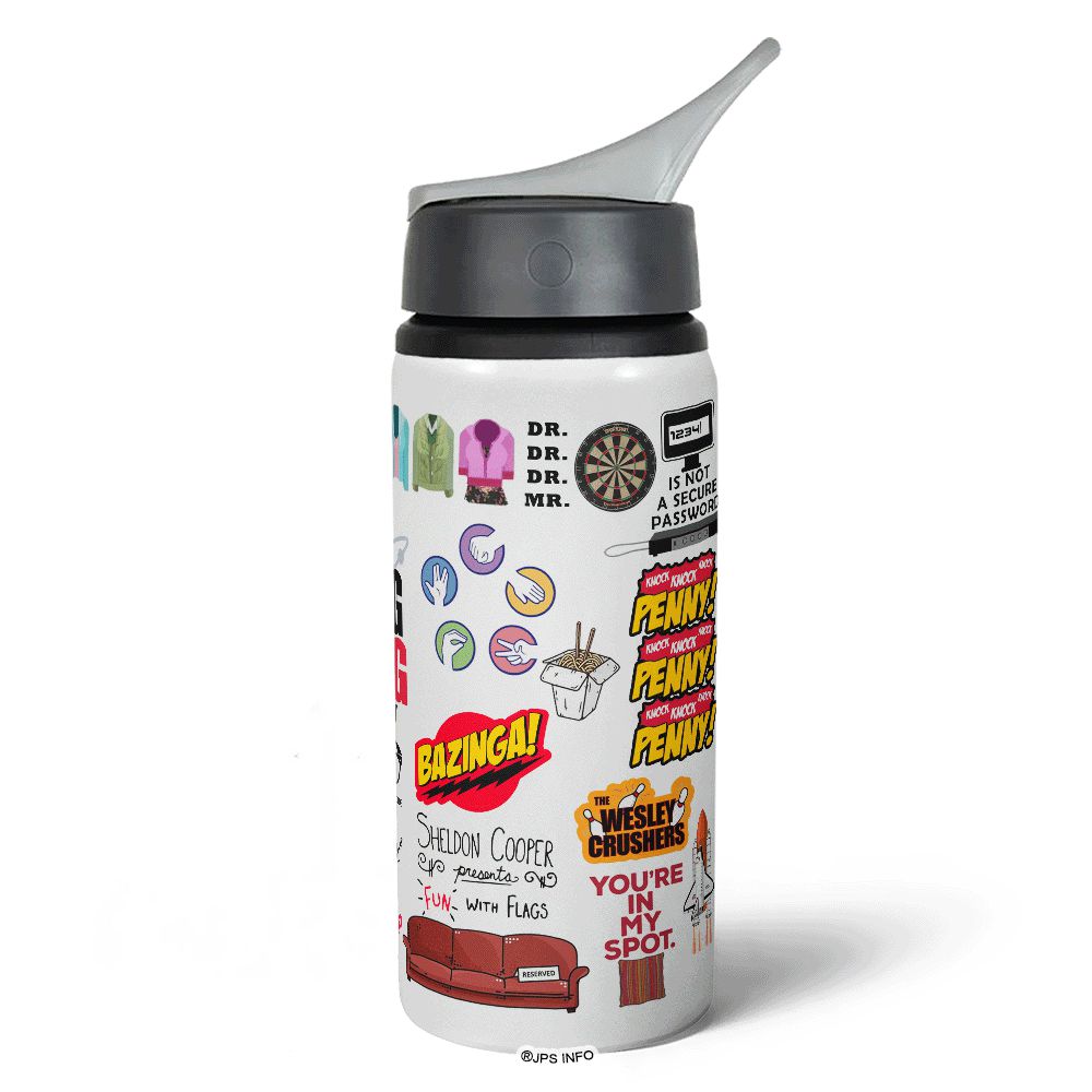 Garrafa Squeeze NK Icons Moments - The big bang theory (Saldo) - Fun Geek Store