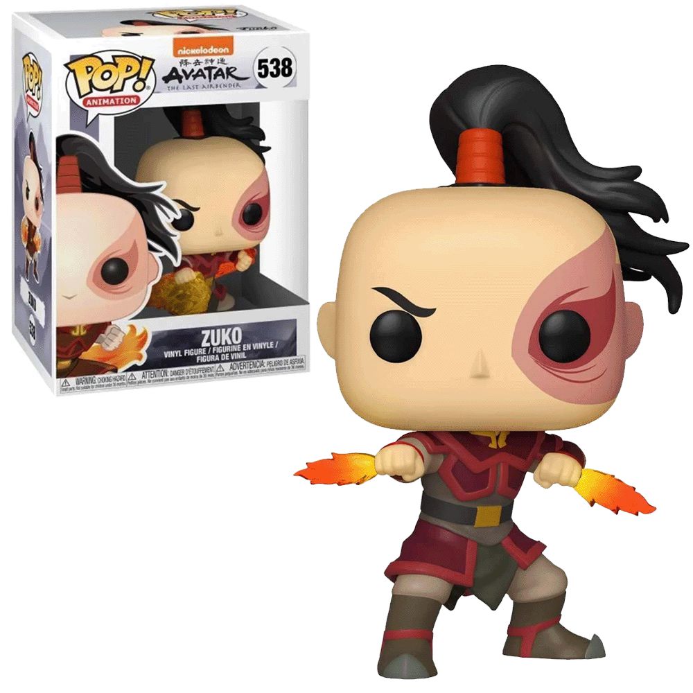 Funko Pop Animation - Avatar Zuko - 538 - JPS INFO