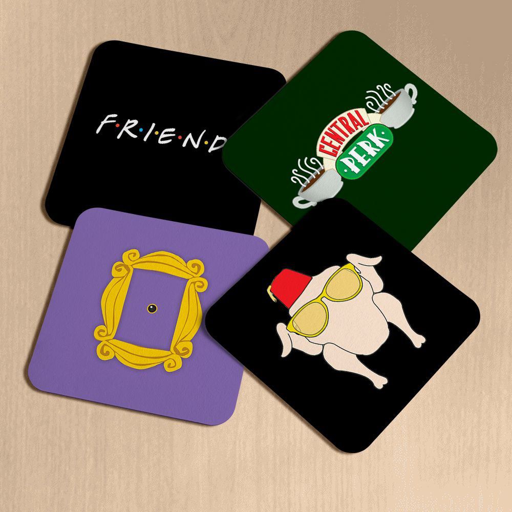 Porta copos quadrado - Icons Friends (Saldo) - Fun Geek Store
