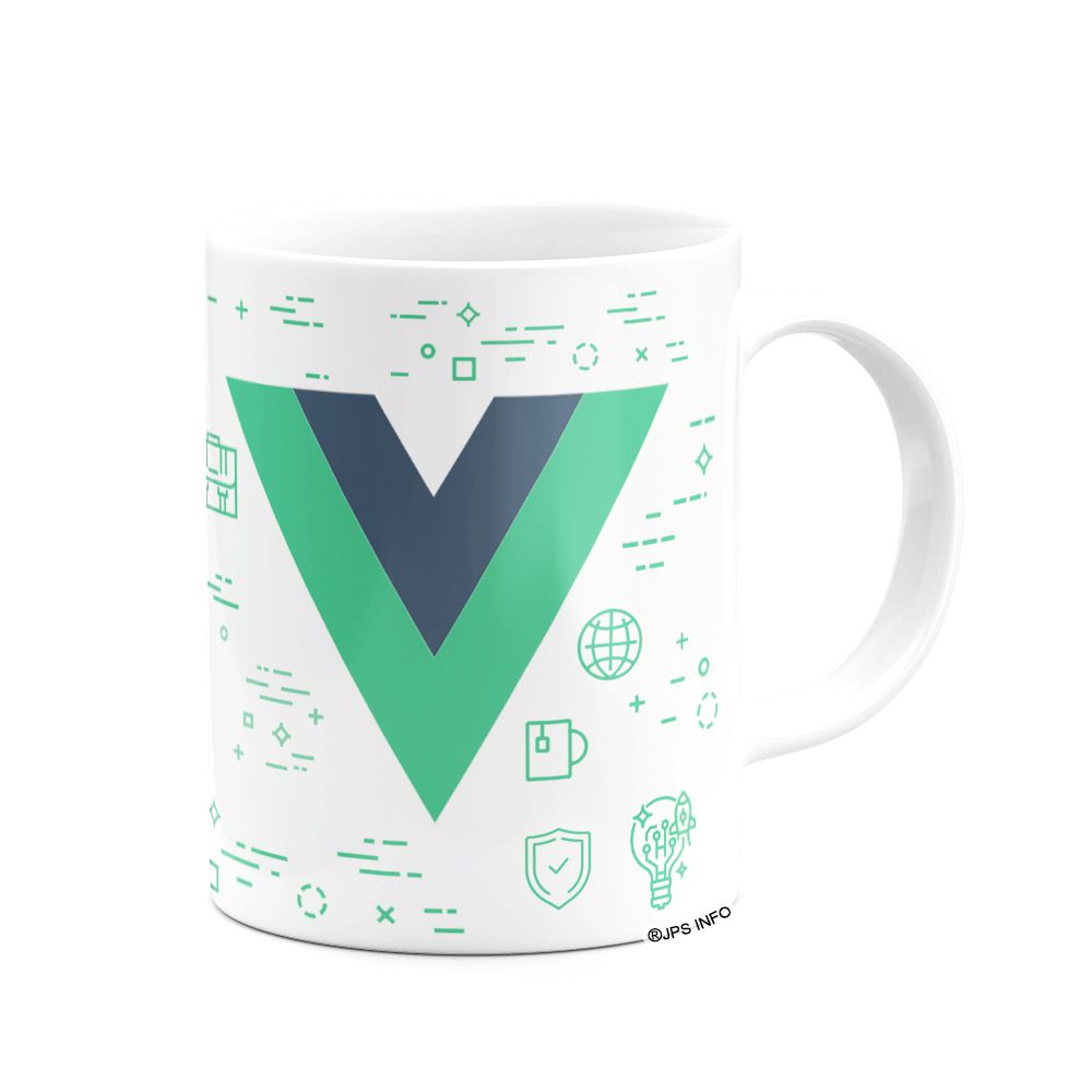 Caneca Dev - Vue JS - Fun Geek Store