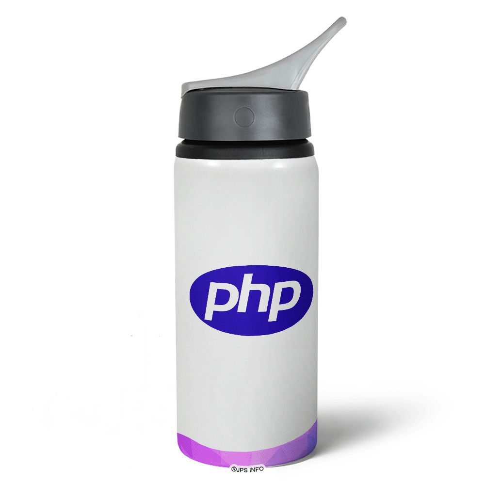 Garrafa Squeeze NK DEV - PHP ElePHPant - Fun Geek Store