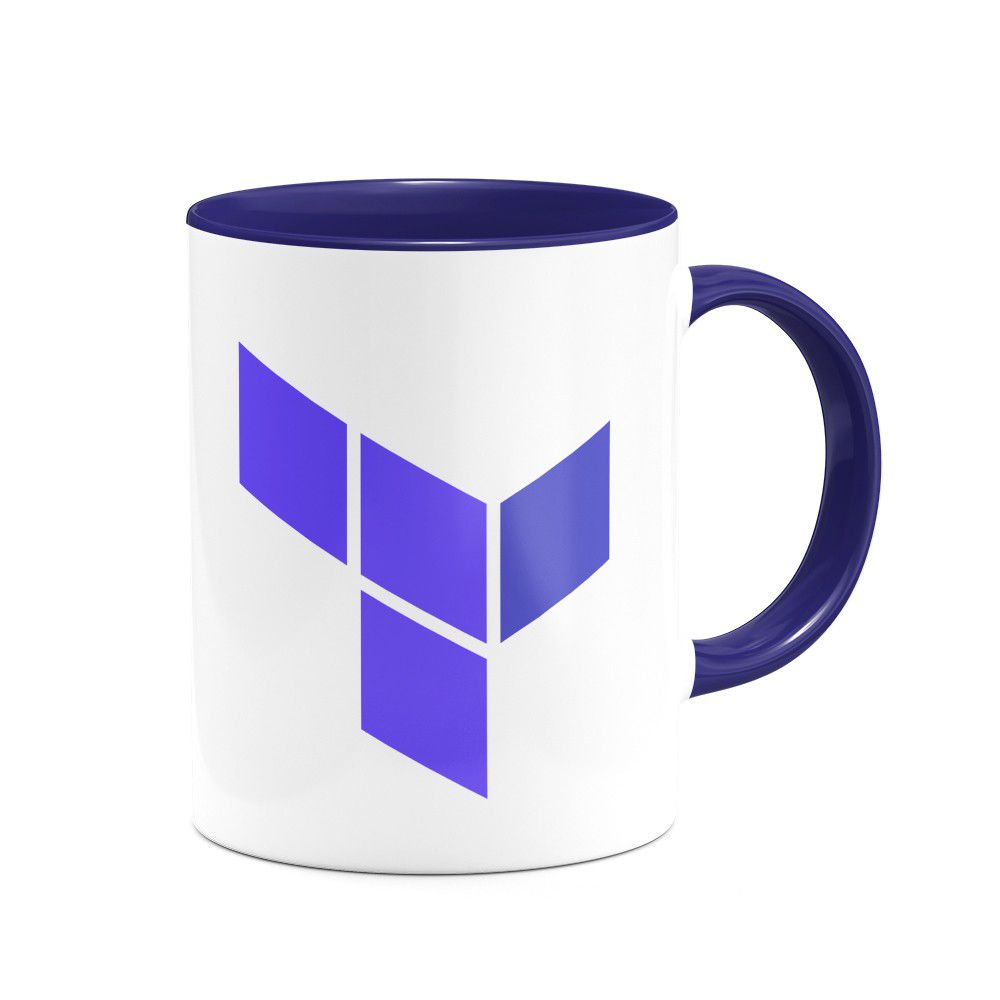 Caneca Dev Terraform - B-blue (Saldo) - Fun Geek Store