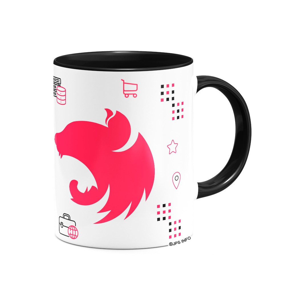 Caneca Dev - Nest JS - B-black - Fun Geek Store