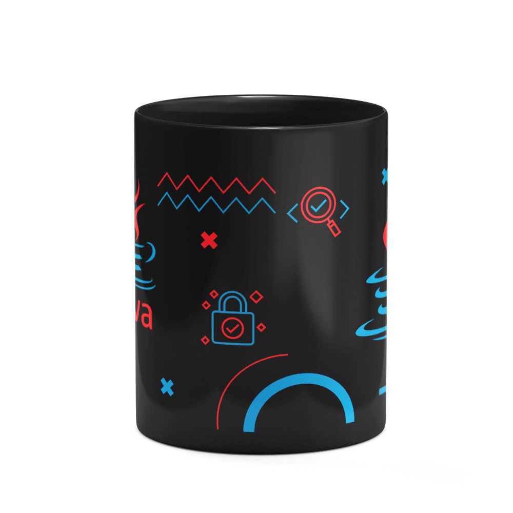 Caneca Dev - New Mug Java - preta - JPS INFO