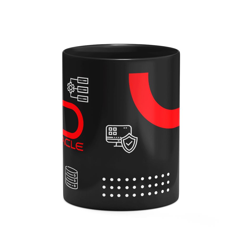 Caneca Dev - New Mug Oracle - preta - Fun Geek Store