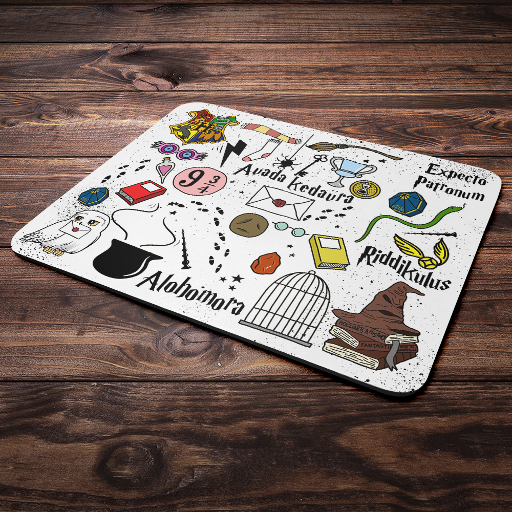Mouse Pad Geek Icons Moments - Harry Potter - Fun Geek Store