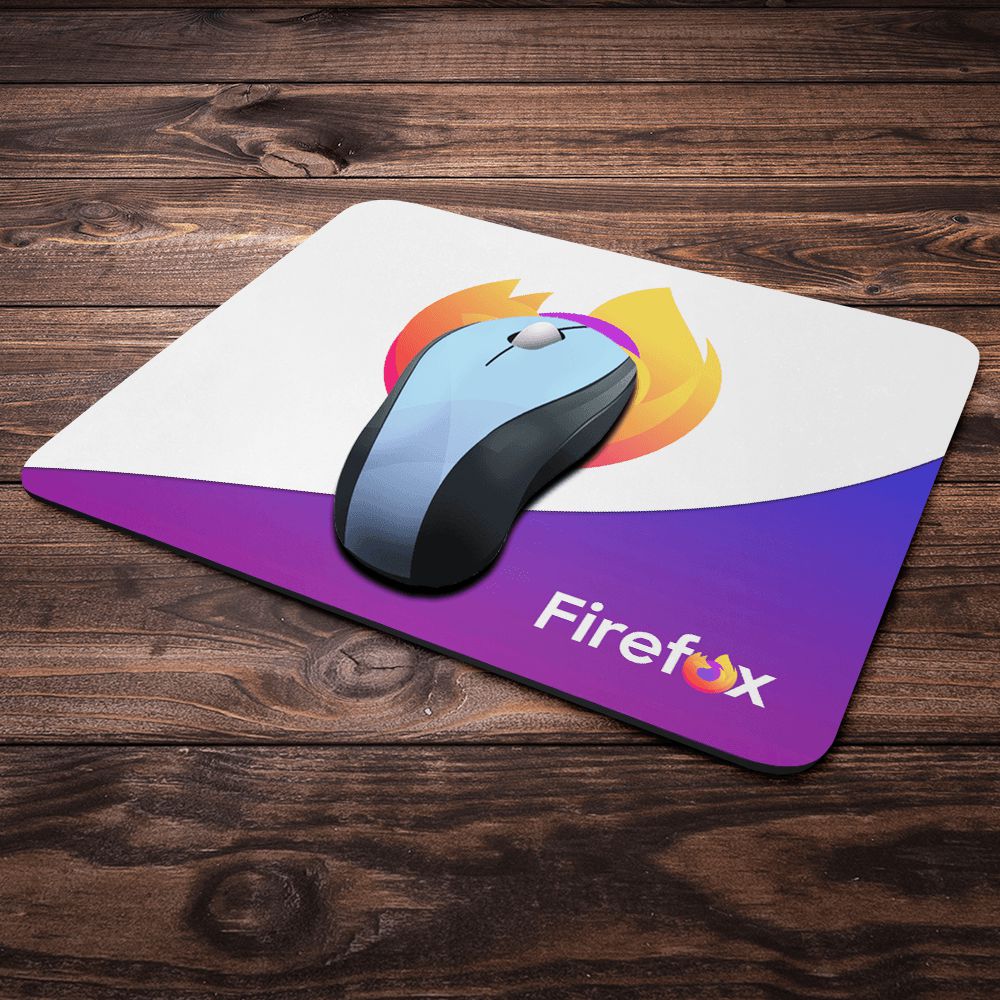 Mouse Pad Geek New - Firefox Web Browser - Fun Geek Store