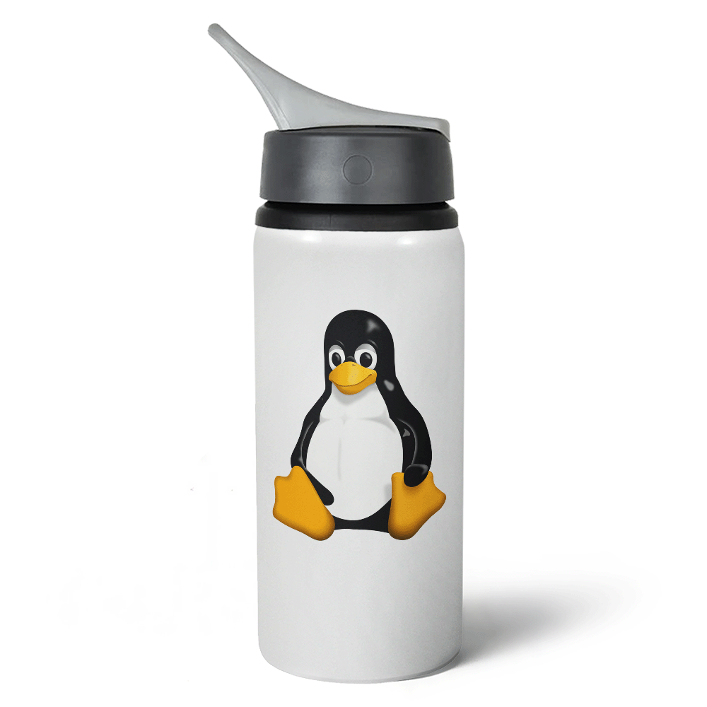 Garrafa Squeeze NK Geek Dev Linux - Tux Linux - Fun Geek Store