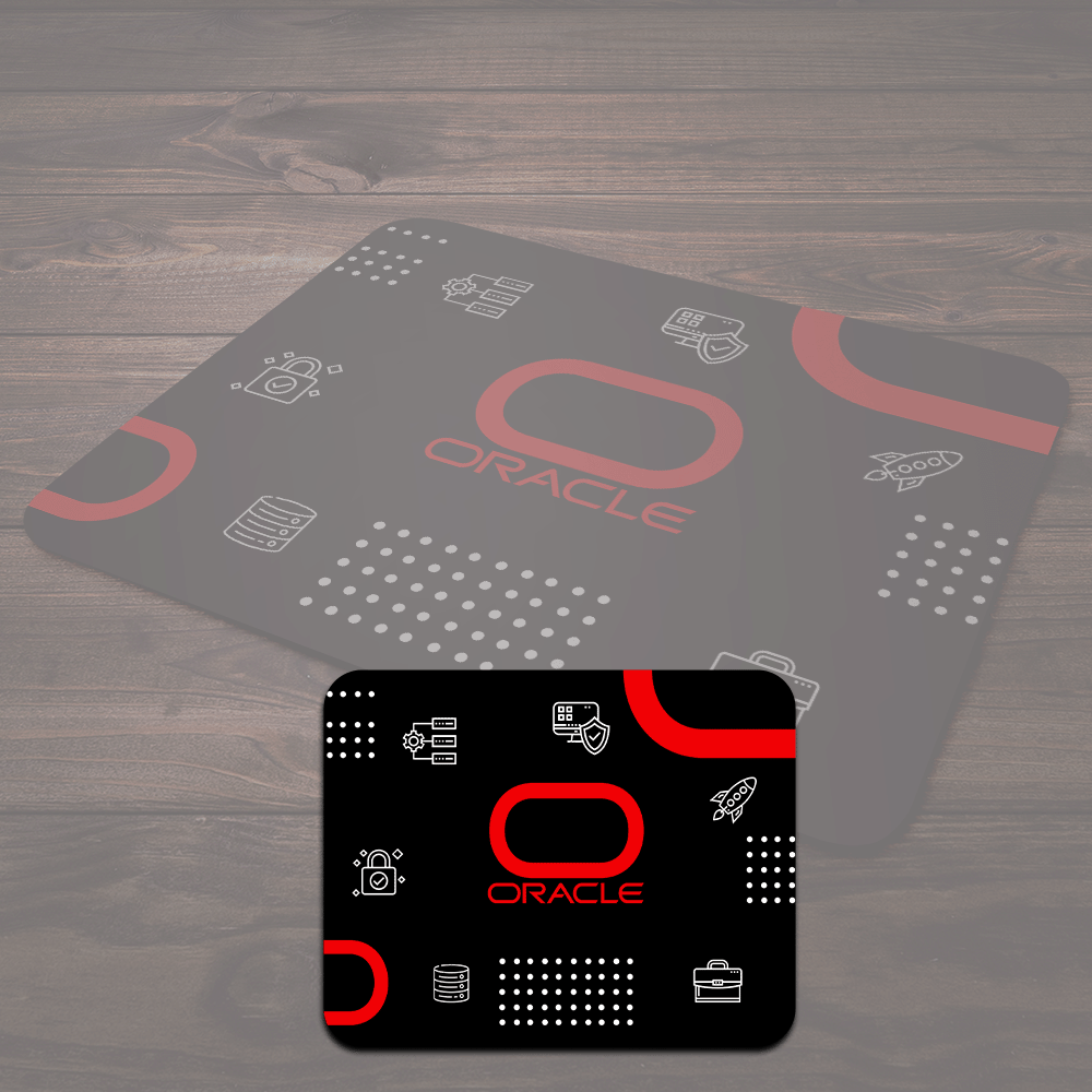 Mouse Pad DEV black de borracha - Oracle - JPS INFO