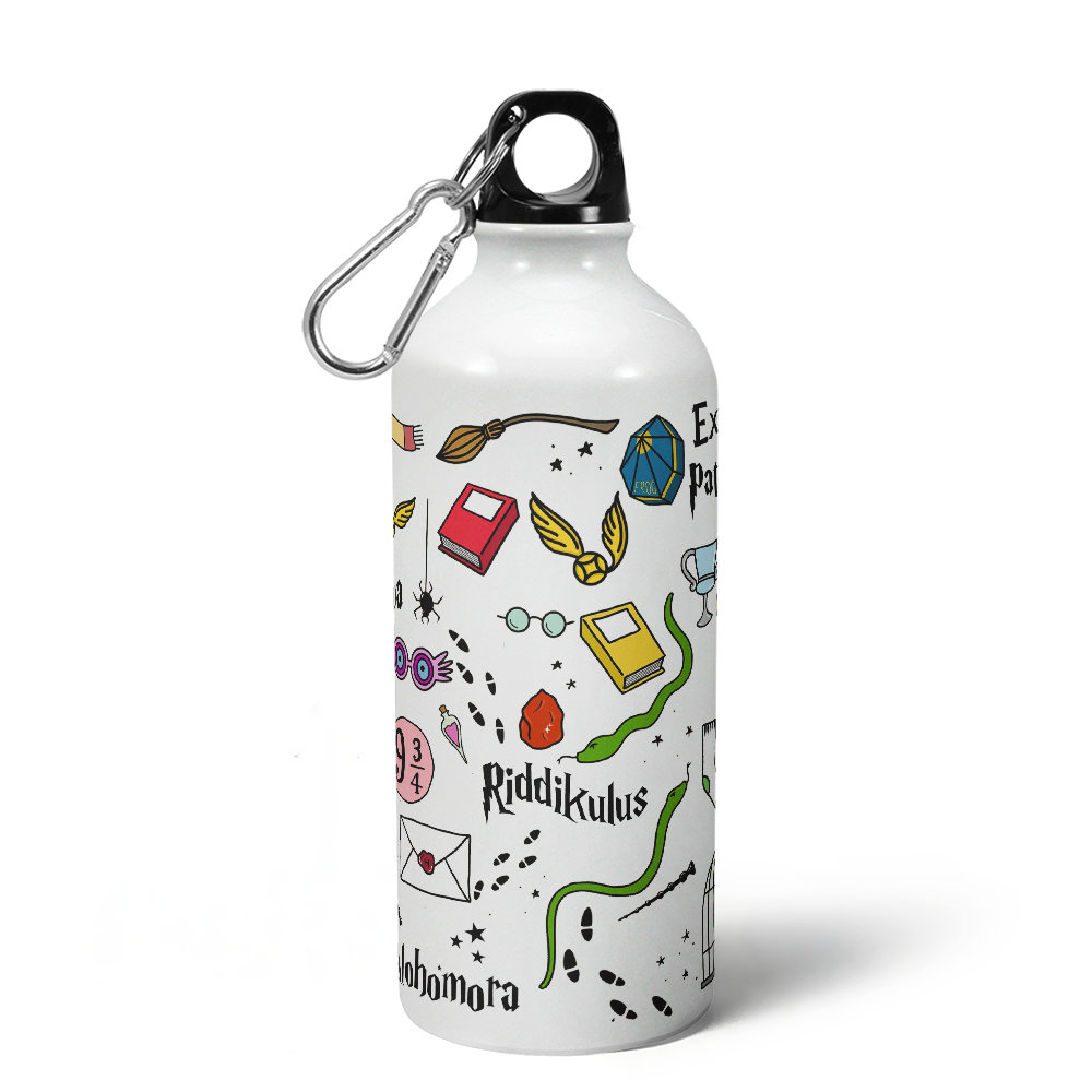 Garrafa Squeeze MQ Geek - Icons Fantasy Potter - 600ml - Fun Geek Store
