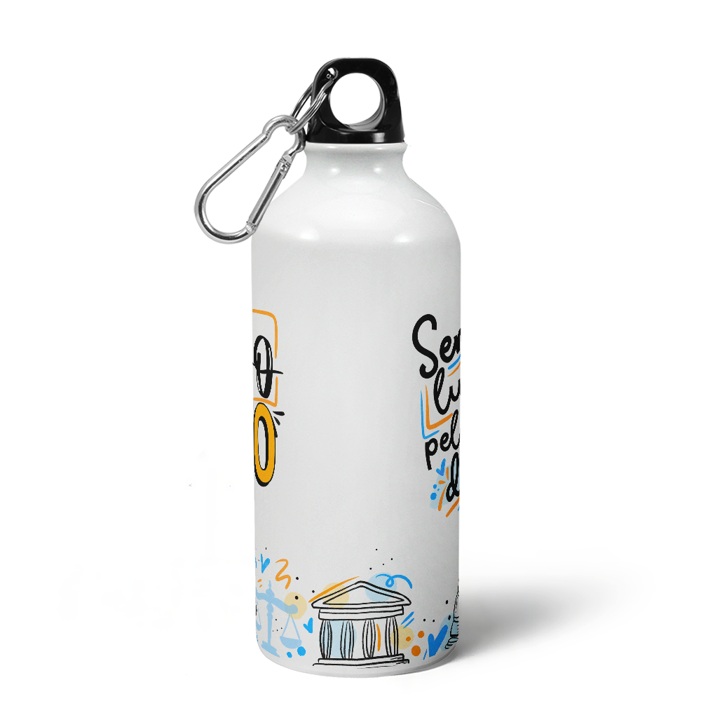 Garrafa Squeeze MQ Profissões - Advogado - 600ml - Fun Geek Store