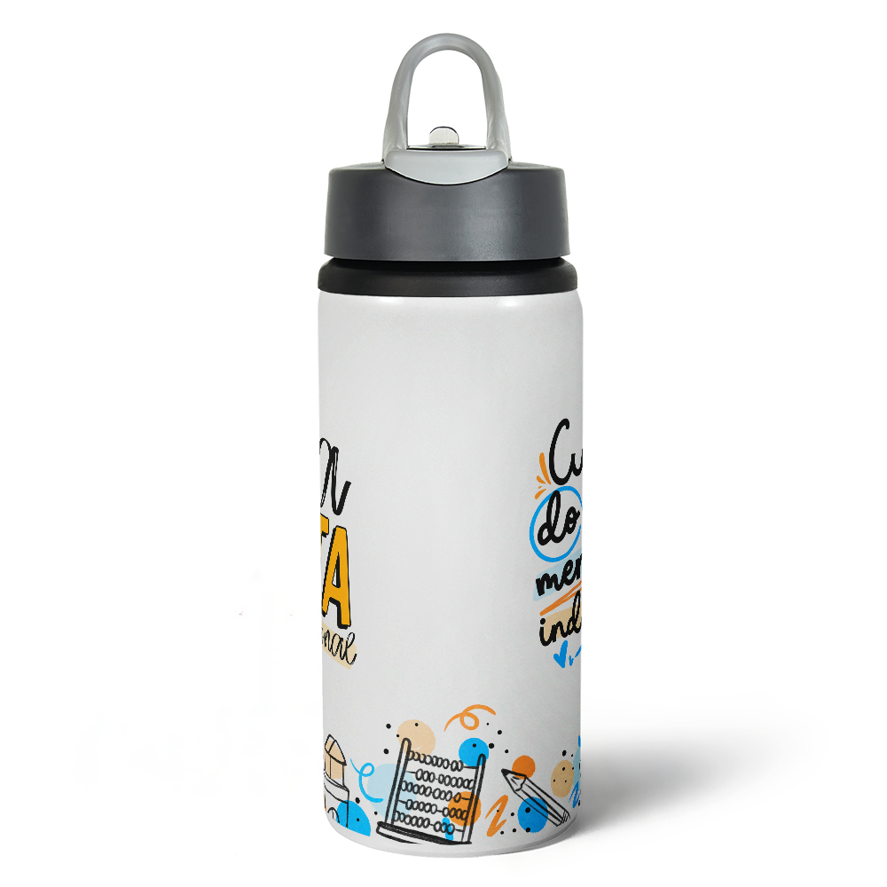 Garrafa Squeeze NK Profissões - Terapeuta Ocupacional - Fun Geek Store