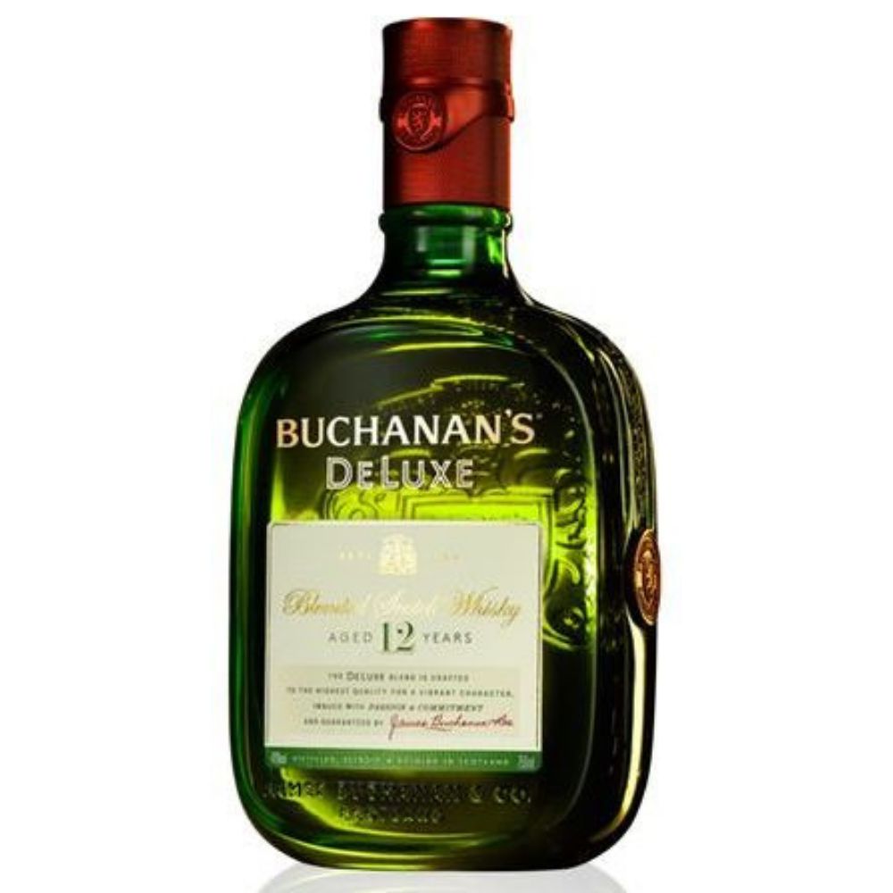 Whisky Buchanan's Deluxe Blended 12 Anos - 1000 ml - Holyshipp! Bebidas ...