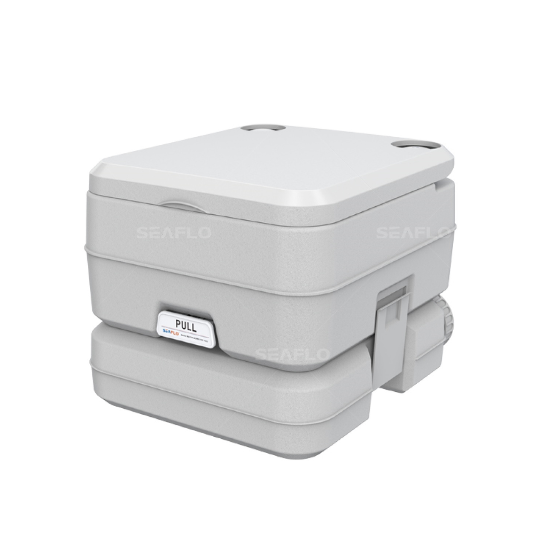 Vaso Sanitário Químico Portátil SEAFLO 10L - BacaNáutica - Sua loja Náutica