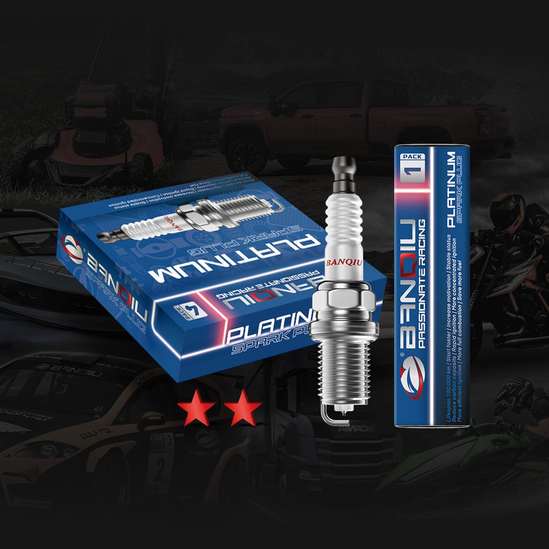 Vela de Ignição ZFR5F Platinum Banqiu Motor Mercury EFI 4 Tempos 75-90 ...
