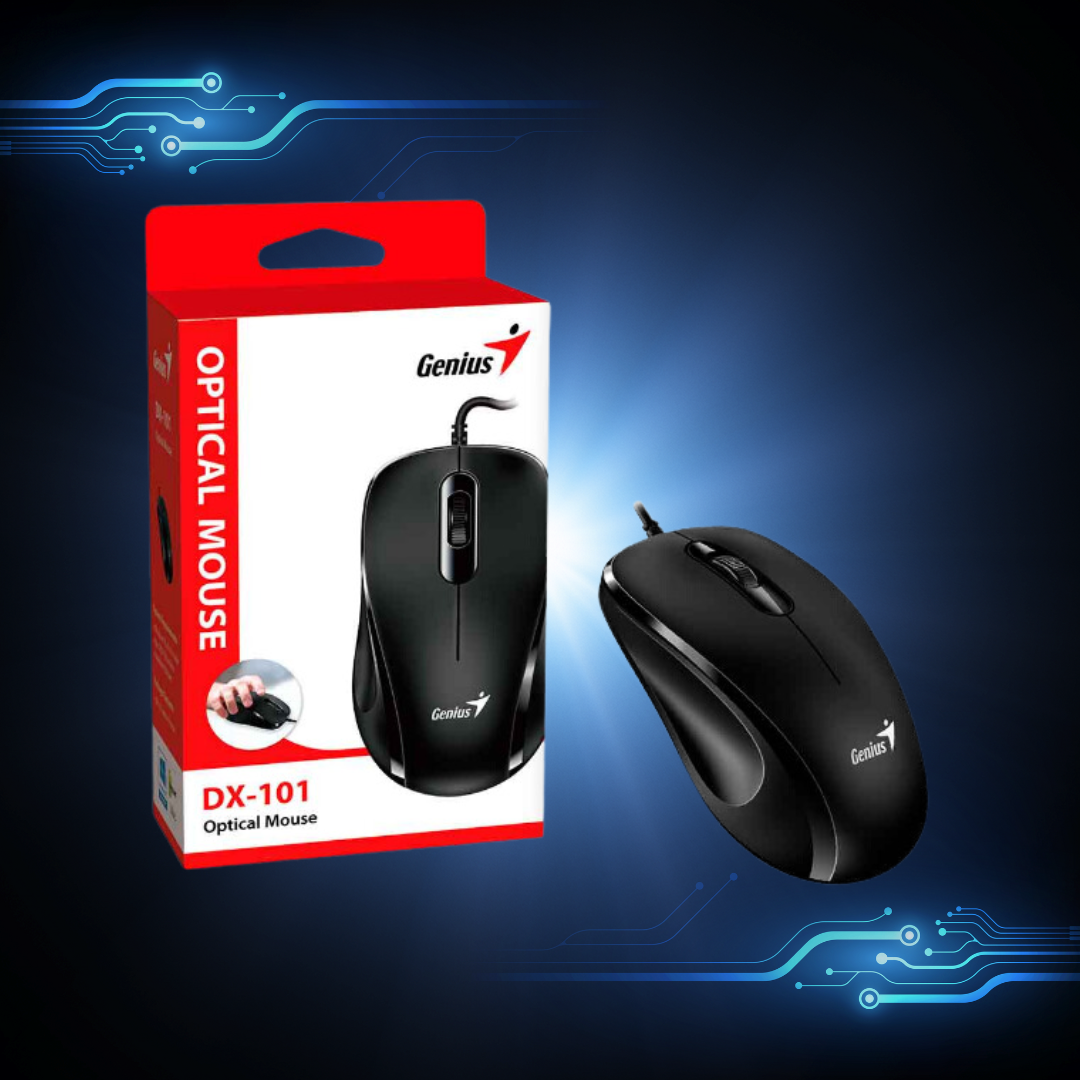 Mouse Genius Dx-101 Optico Usb - CyberTech Venda e Suporte em Informática