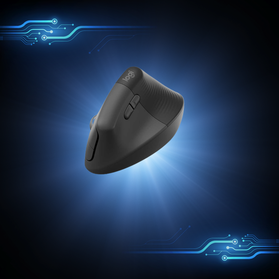 Mouse Logitech Ergonomico Vertical Lift Sem Fio - CyberTech Venda e ...