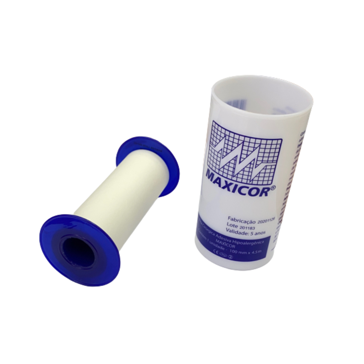 Fita Cirúrgica Adesiva Hipoalergênica Branca MAXICOR - Fixação Segura ...