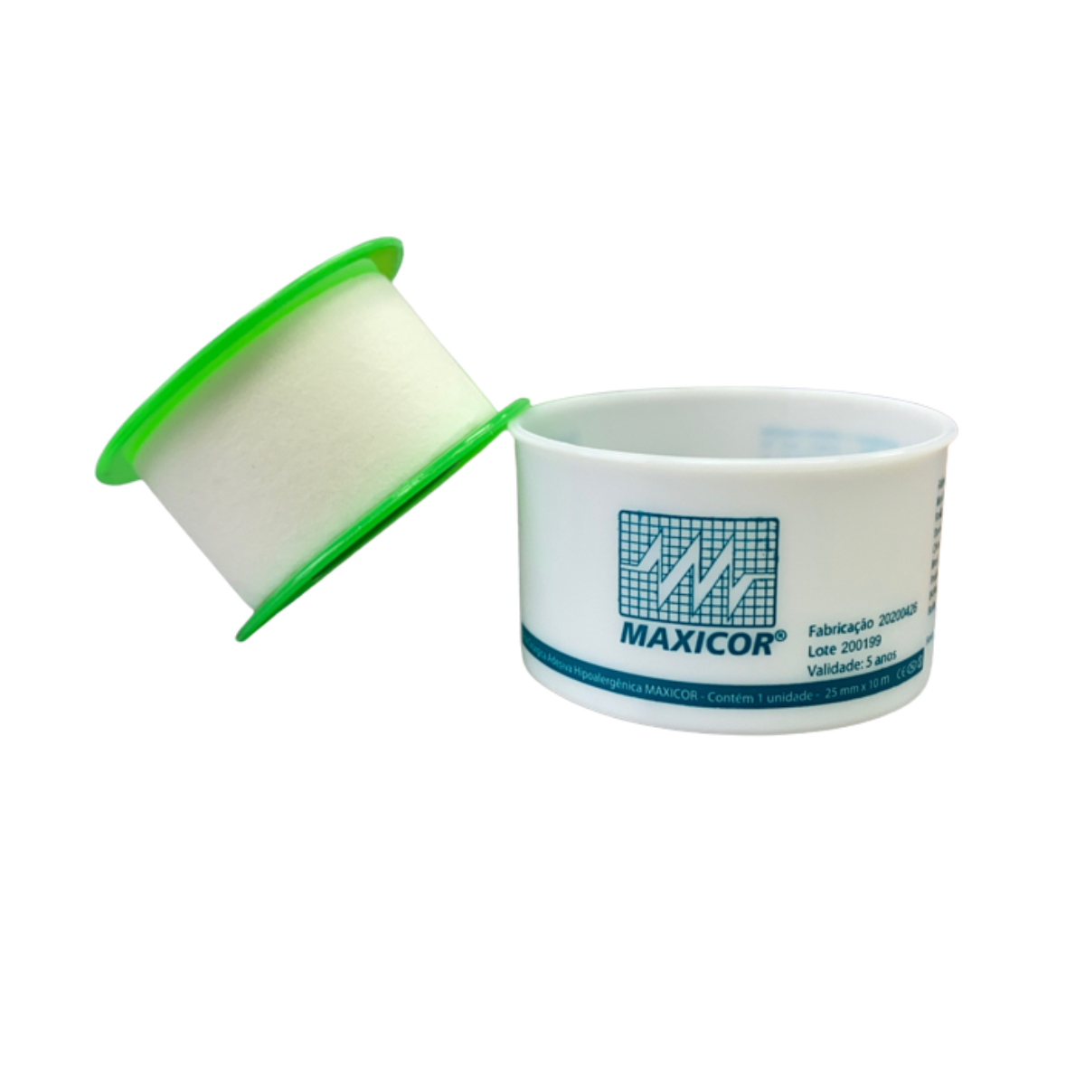 Fita Cirúrgica Adesiva Hipoalergênica Branca MAXICOR - Fixação Segura ...