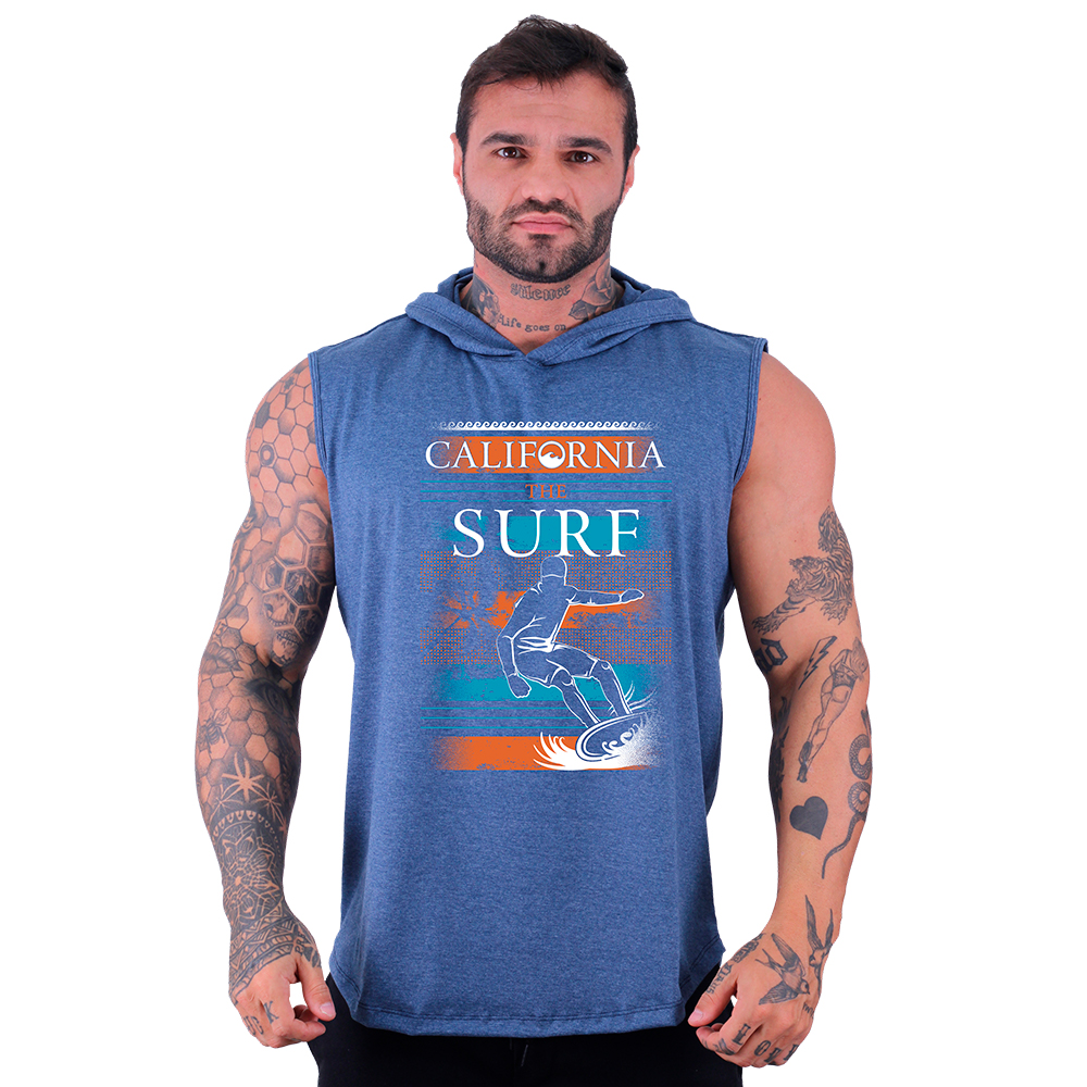 Regata Masculina Ousada com Capuz – MXD Conceito - MXD Conceito