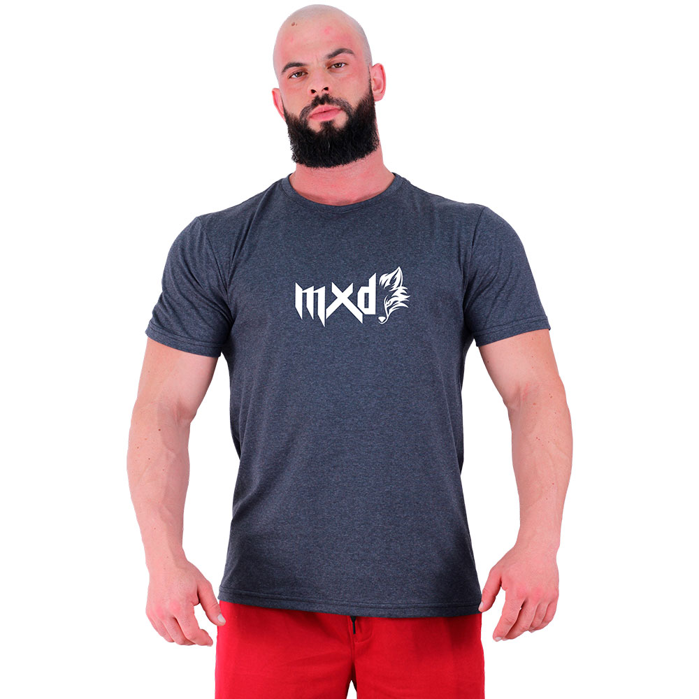 Camiseta Tradicional Estampada Manga Curta MXD Conceito Logo Lobo - MXD ...