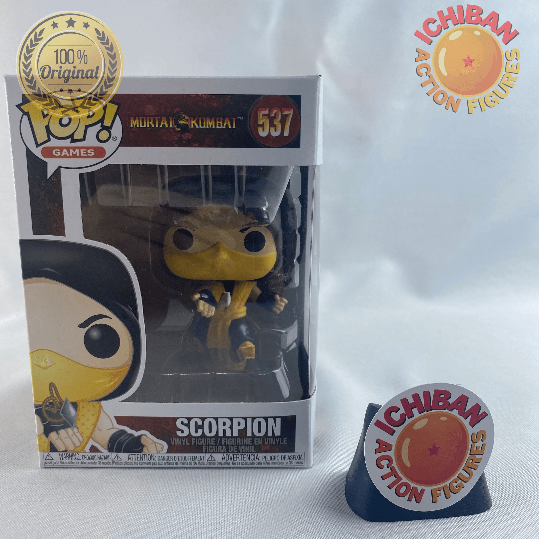 SCORPION FUNKO POP 100% ORIGINAL LACRADO - ICHIBAN ACTION FIGURES