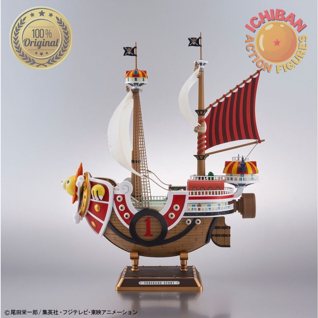 THOUSAND SUNNY MODEL KIT DELUXE BANDAI 100% ORIGINAL LACRADO - ICHIBAN ...