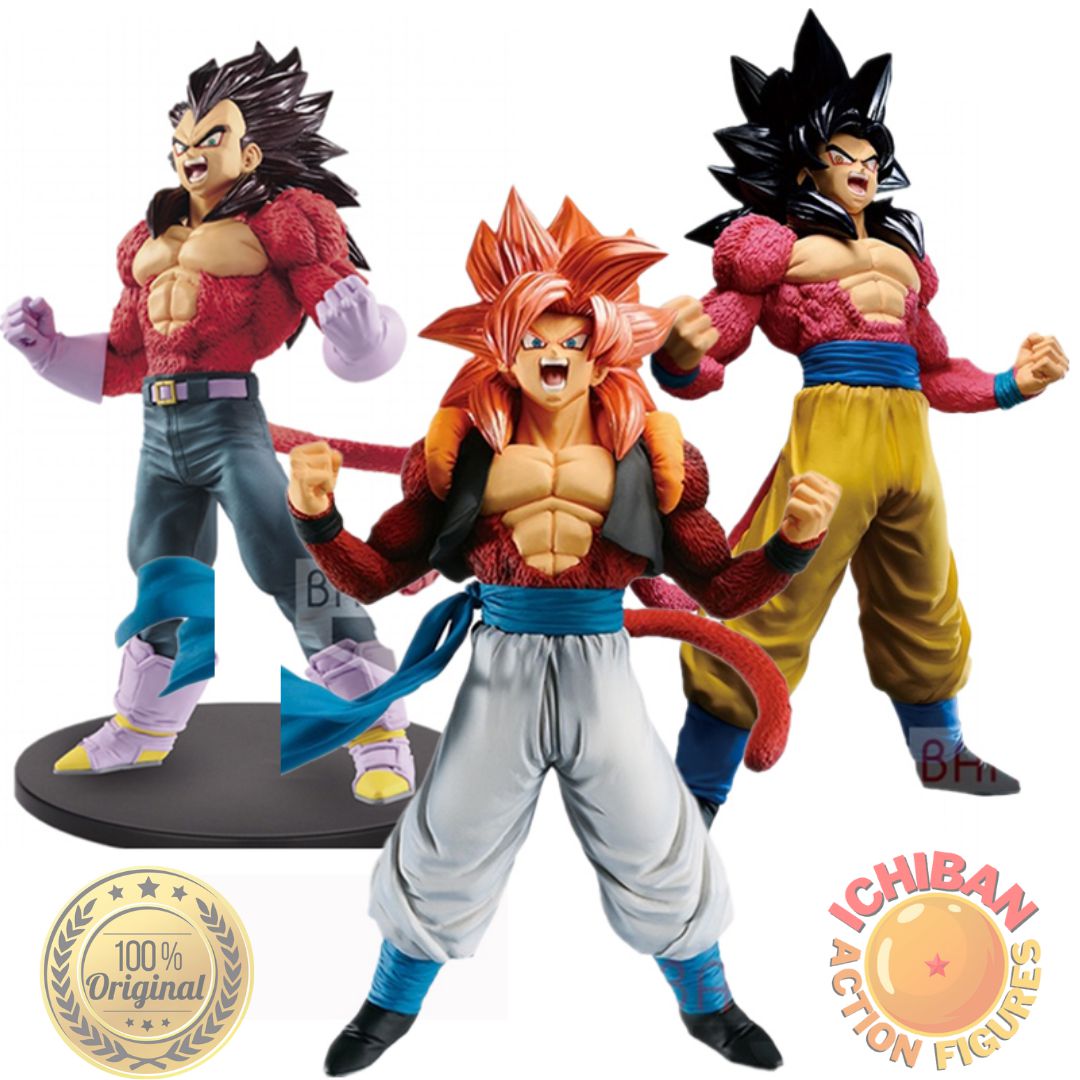 VEGETA SSJ4 BLOOD OF SAIYANS 100% ORIGINAL LACRADO - ICHIBAN ACTION FIGURES